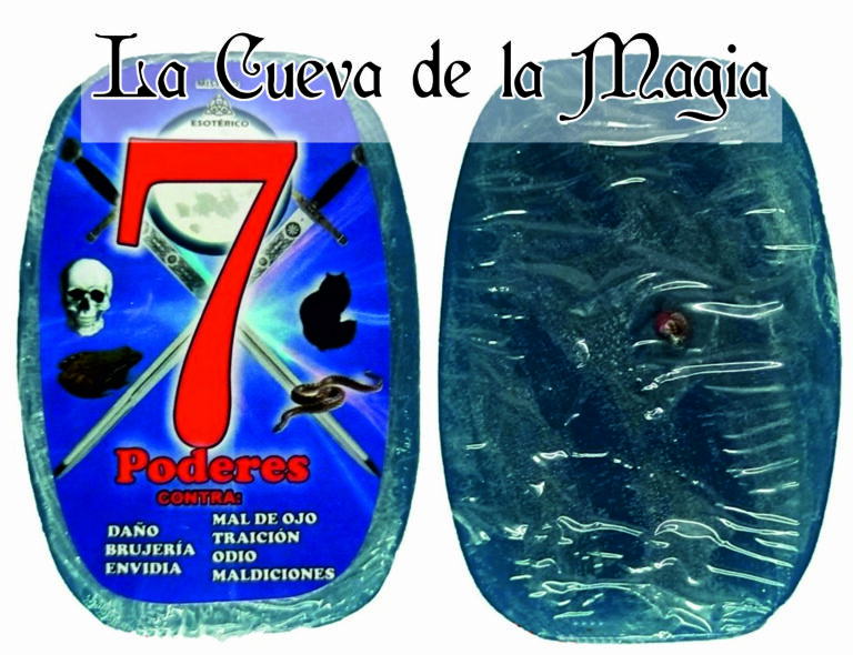 Jabón 7 Poderes contra Mal de Ojo y Brujeria - La Cueva de la Magia